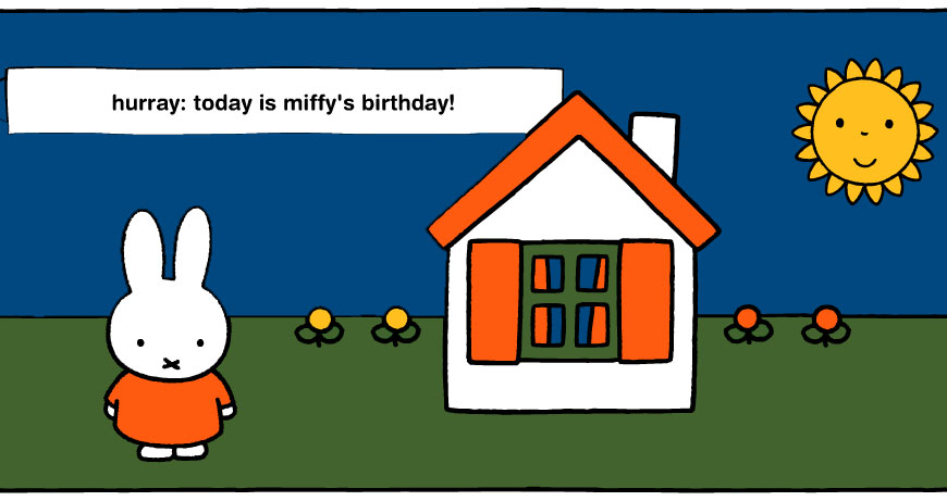 One Little Wild Kitten: Happy Birthday Miffy!