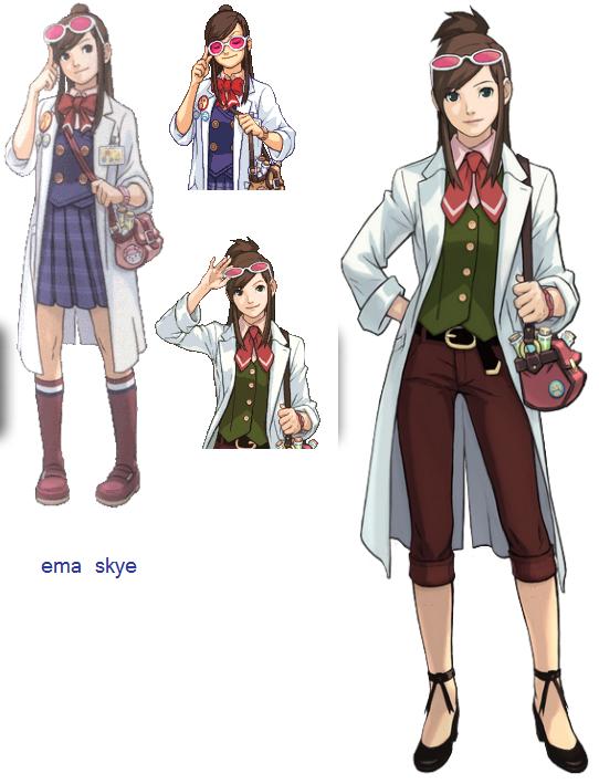 Himesama wa tsukareta~: EMA SKYE (Houdzuki Akane) Ace Attorney series