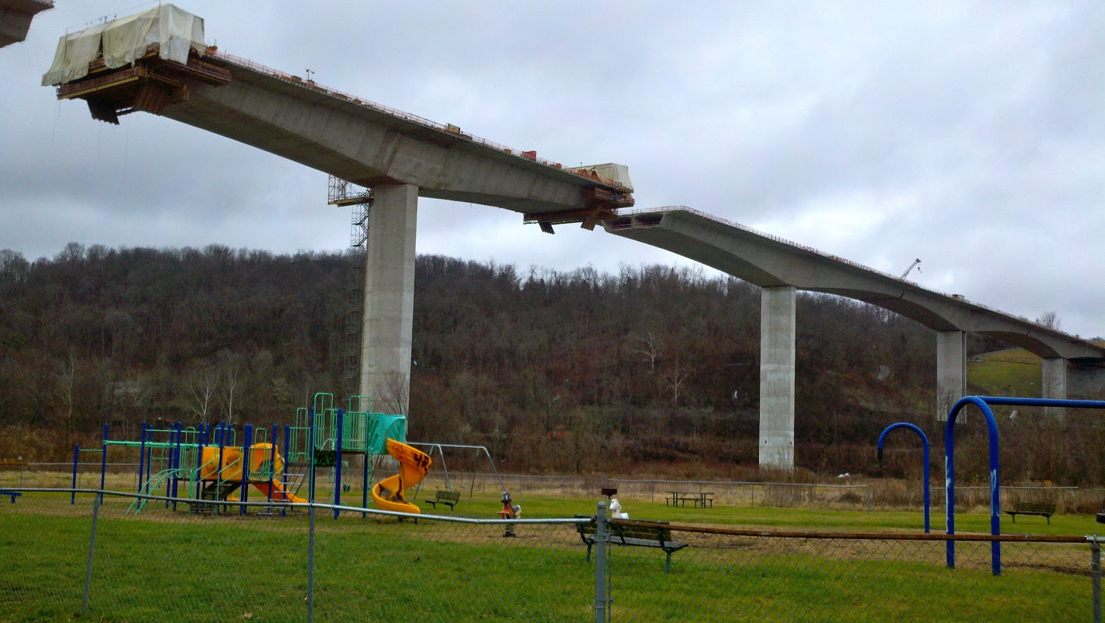 SWPA Rural Exploration: The New Bridge at Denbo PA for the Mon–Fayette ...