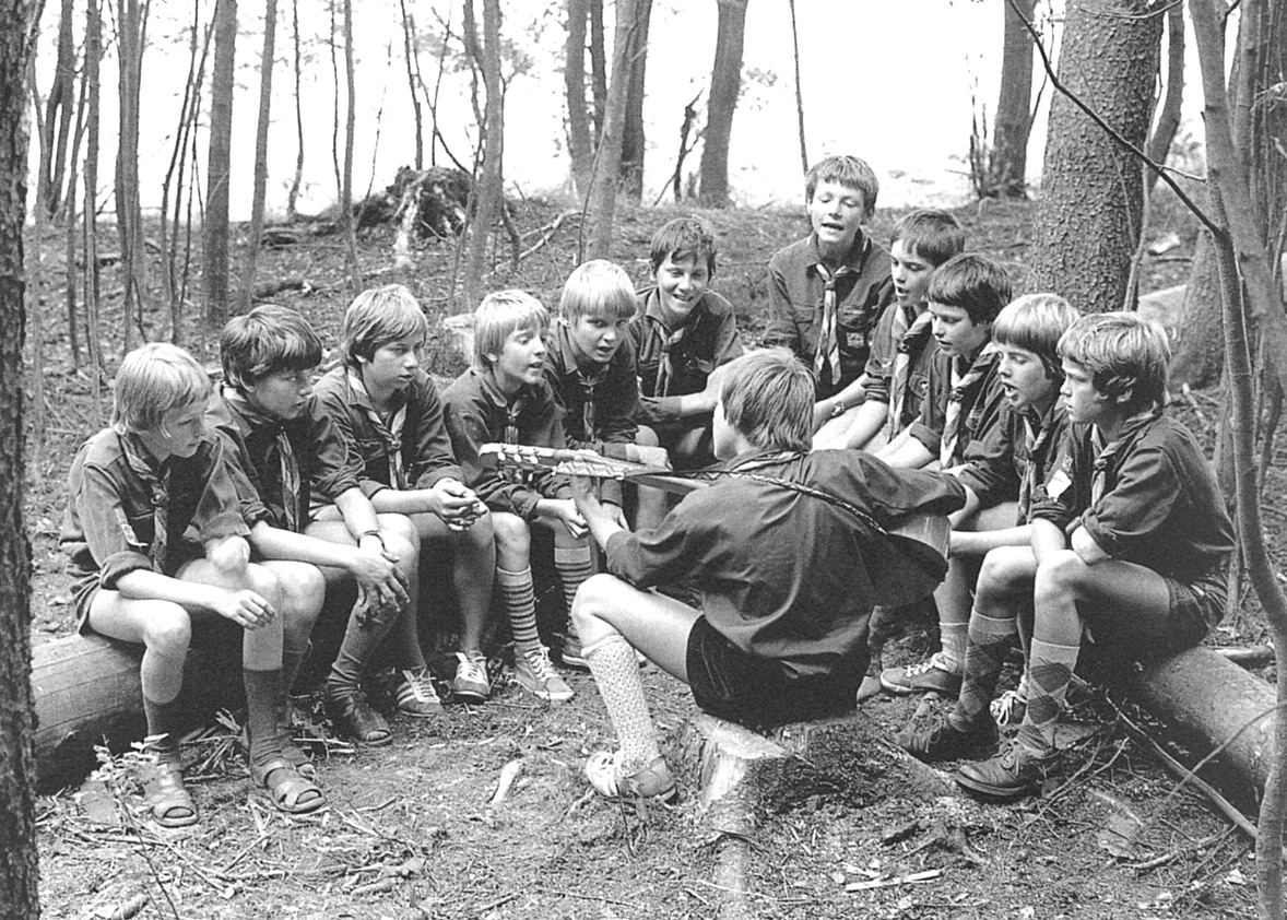 La vie scoute, belle aventure: Le camp scout en photos vintage