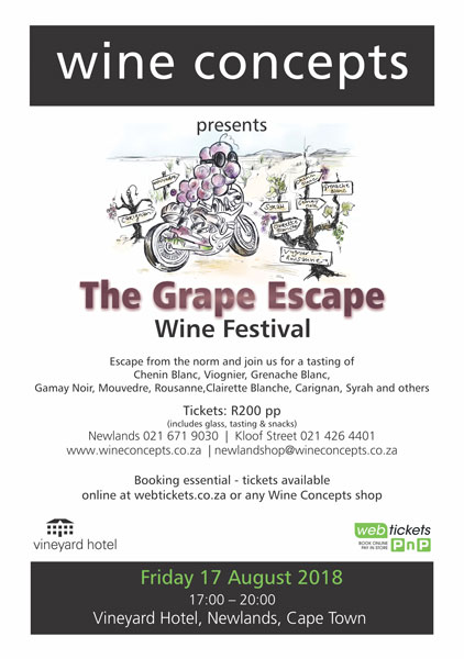 .: The Grape Escape Wine Festival