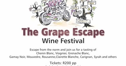 .: The Grape Escape Wine Festival