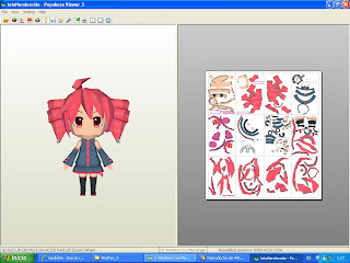 Paperloid Papercraft: Kasane Teto Nendoroid