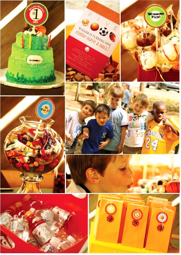 A Spoonful of Happy: Sport Themed Party