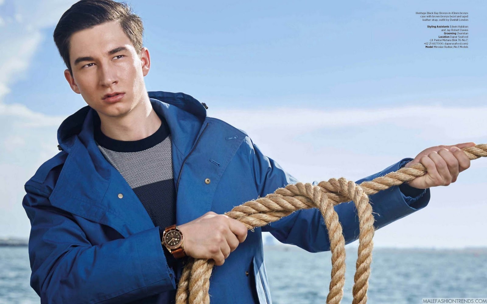 Miroslav Radisic para DAMAN Magazine Agosto/Septiembre 2016