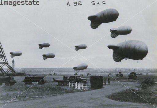 For sale: WW2 Barrage balloons