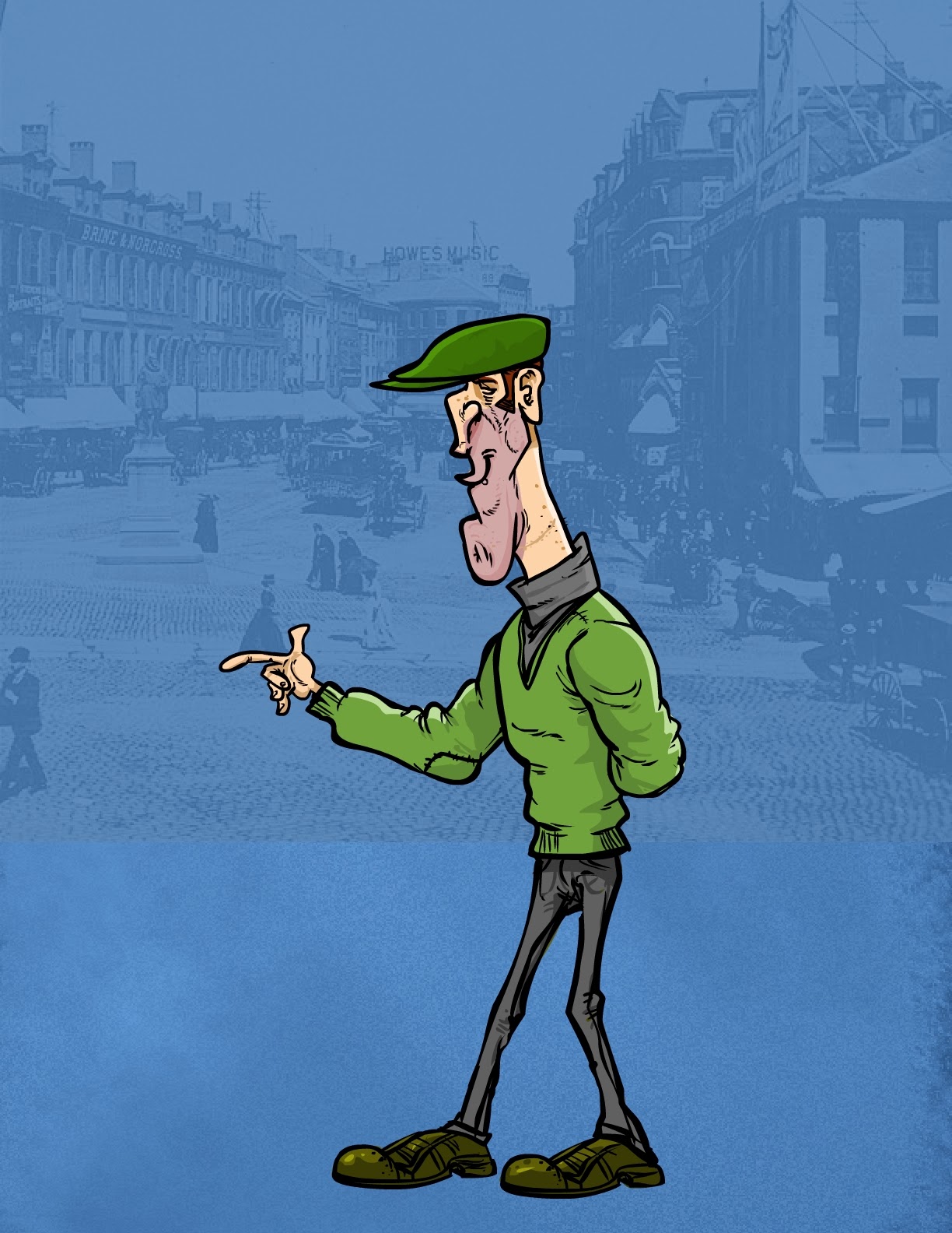 Joe Corrao * 4 Eyed Animation: John L. Sullivan; Boston Strong Boy