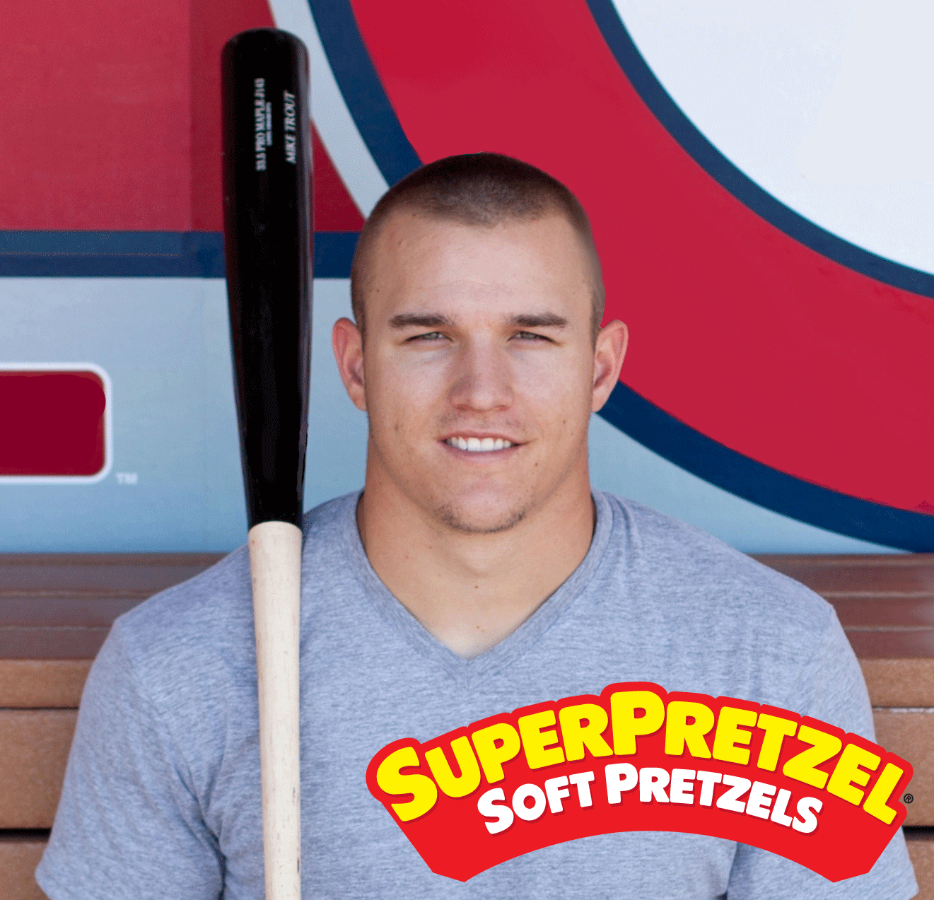 Original SUPERPRETZEL: SUPERPRETZEL Teams Up with SUPERNATURAL Mike Trout