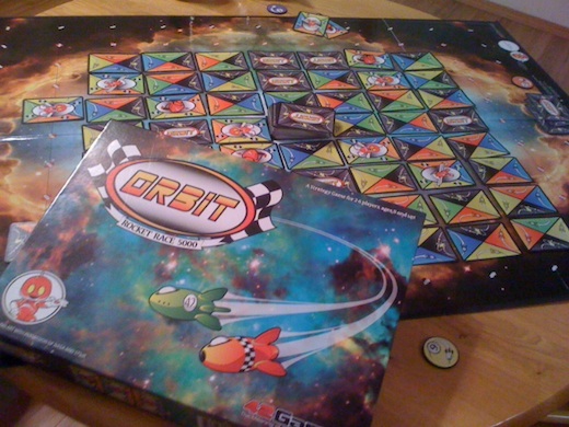 Orbit Rocket Race 5000 Review | Board Game Reviews by Josh