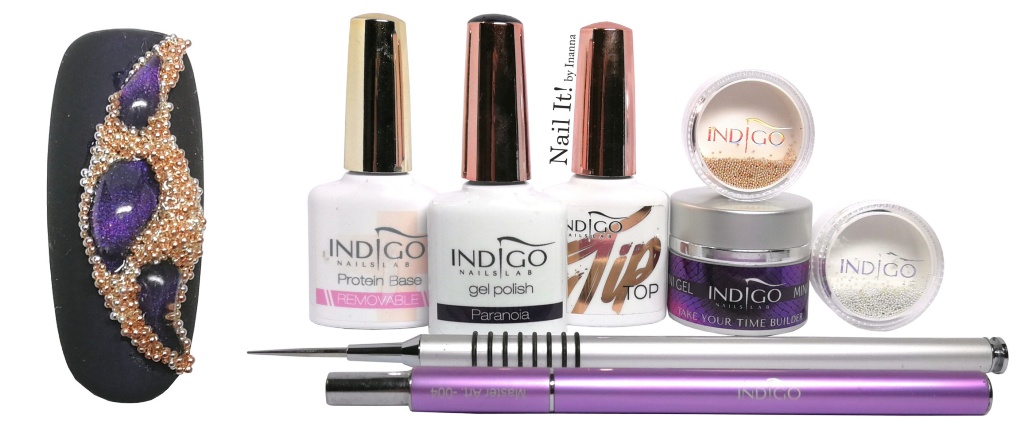 Jewellery Gemstone Nail Art TUTORIAL (Indigo Nails "Galactica ...