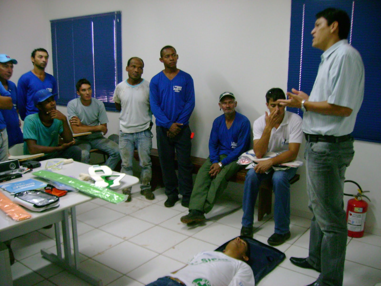 Segurança e Saúde no Trabalho: Fotos de Treinamentos