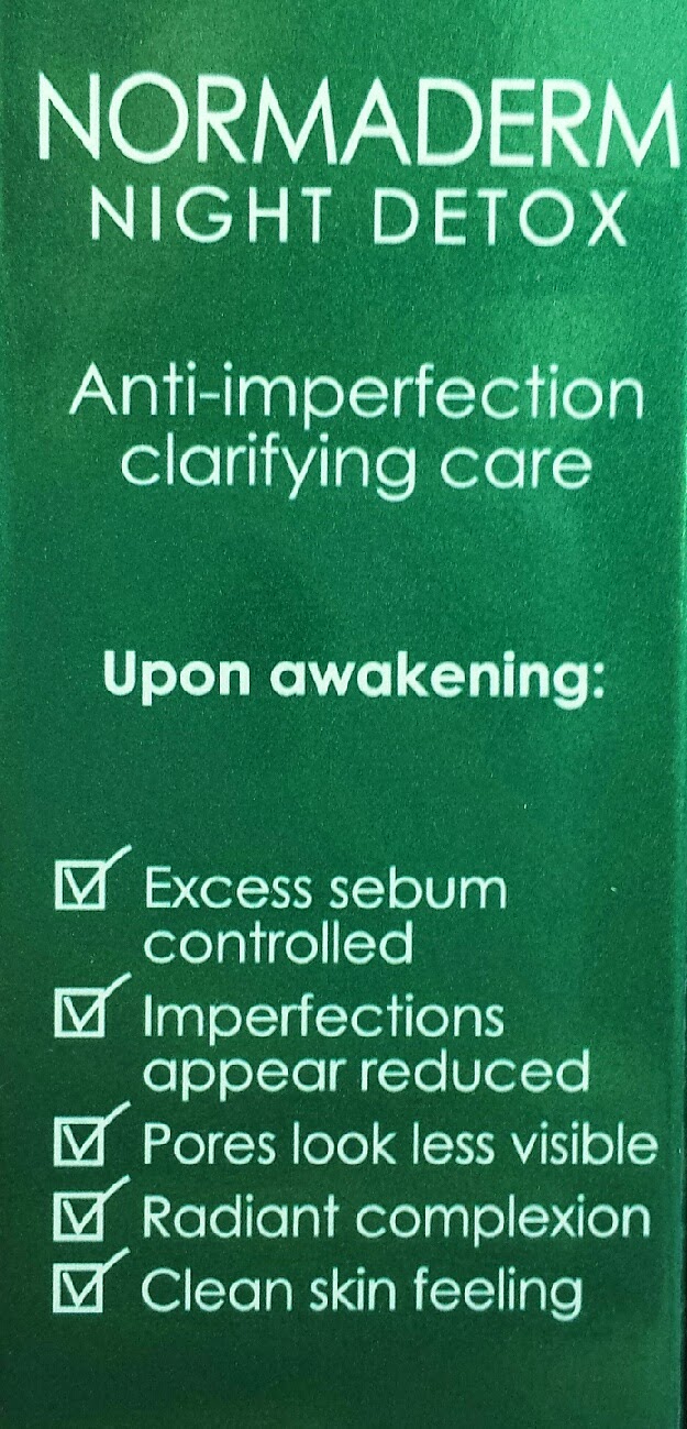 Beautifinous.: Vichy Normaderm Night Detox review