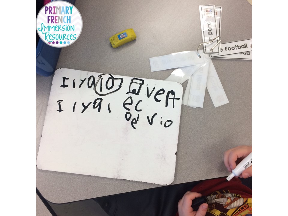 Centre ideas for FSL - Primary French Immersion Resources