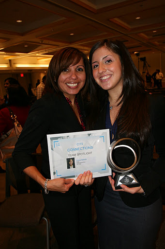 ITWS Student Lorena Valentin Wins Cisco Team Spotlight Award