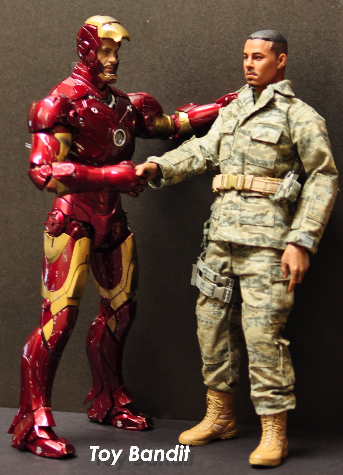 toy banditz: LT. COL. JAMES RHODES KITBASH