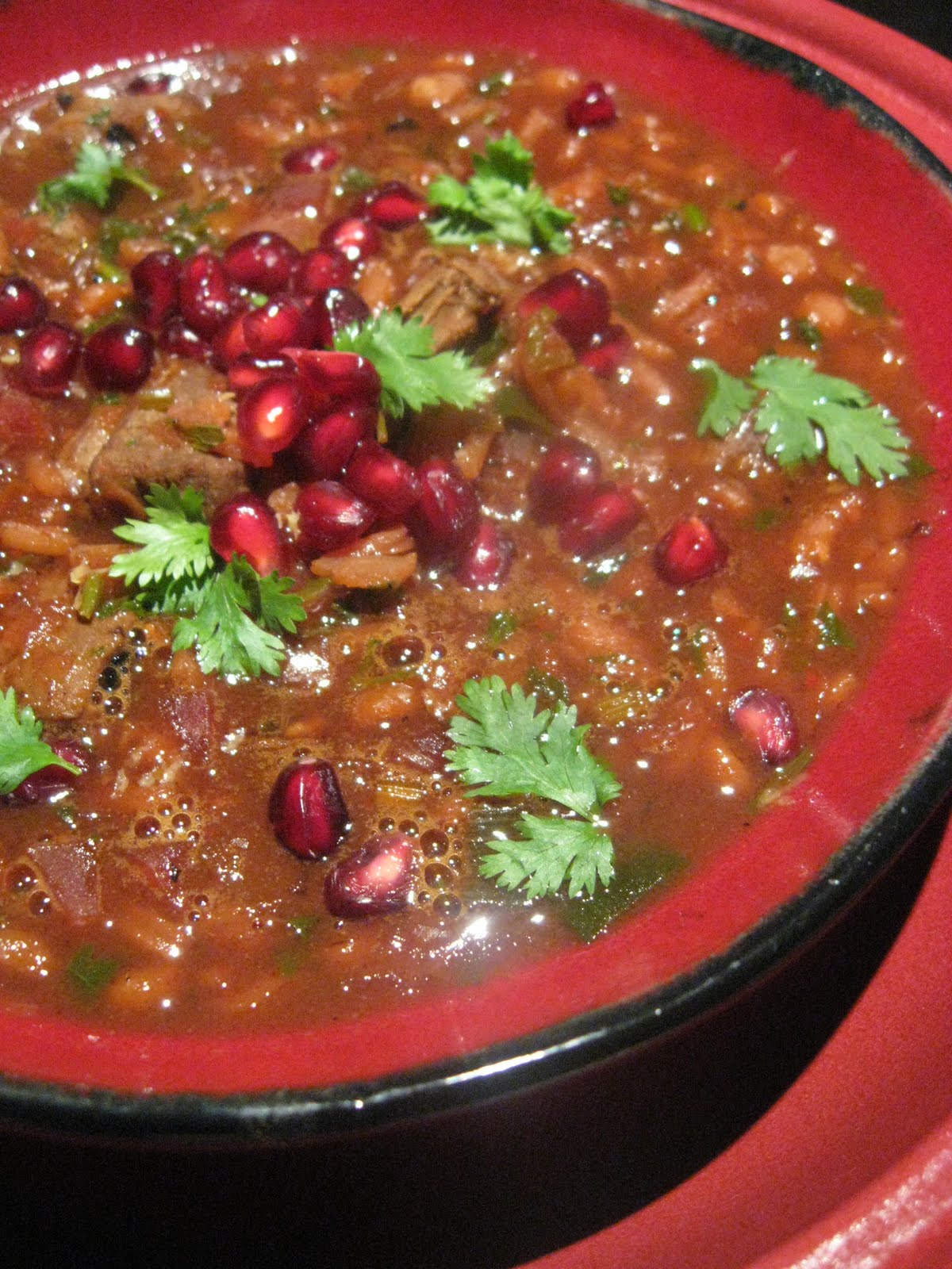 Shorbat rumman (Iraqi pomegranate stew) - National Kitchen Recipes