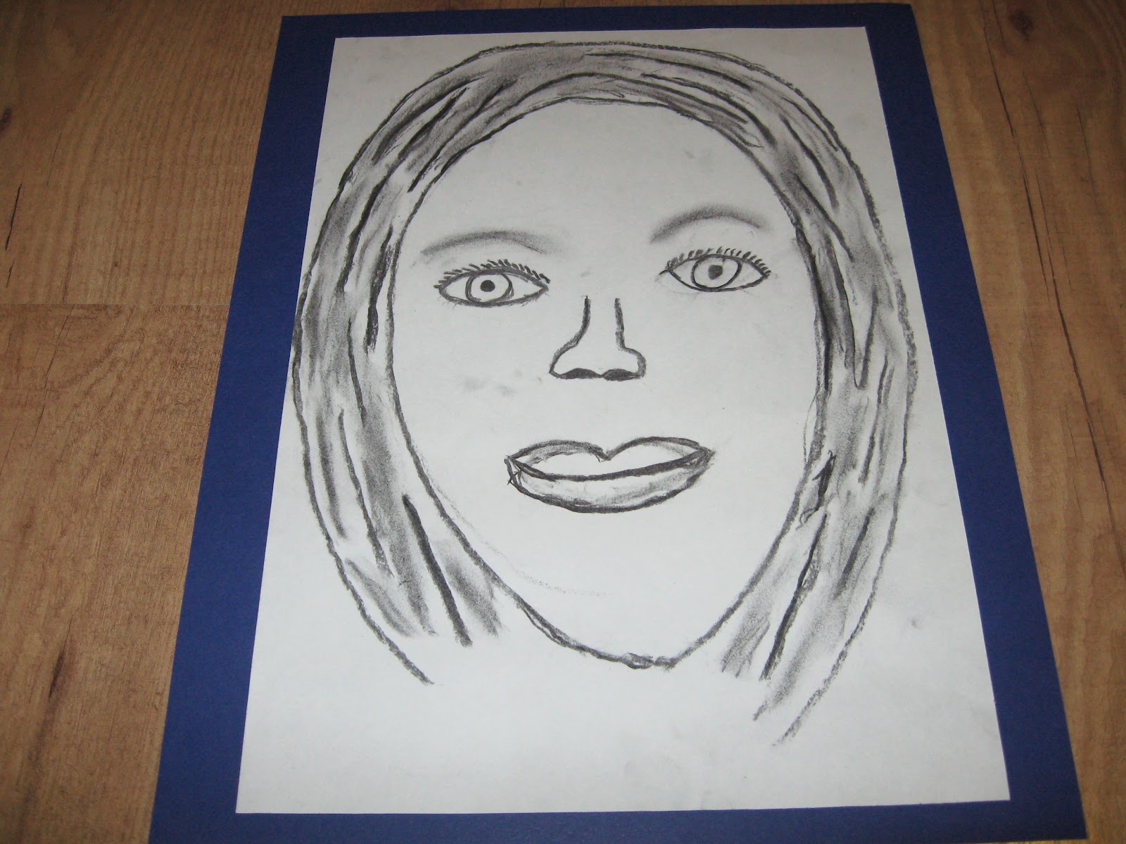 Juffertje-int-groen: Portret en Zelfportret - 1