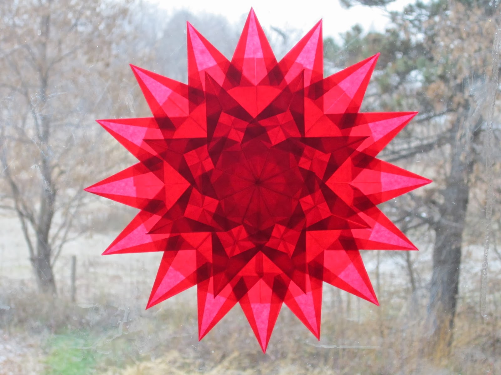 Harvest Moon by Hand: More Waldorf Window Stars - Art Every Day Month ...