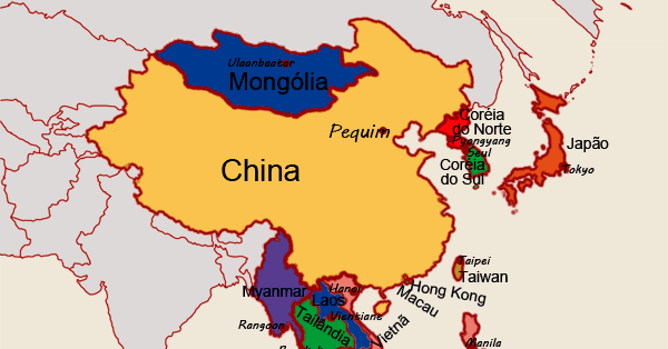 BLOG DA PROFª JACKIE: Países do Extremo Oriente da Ásia