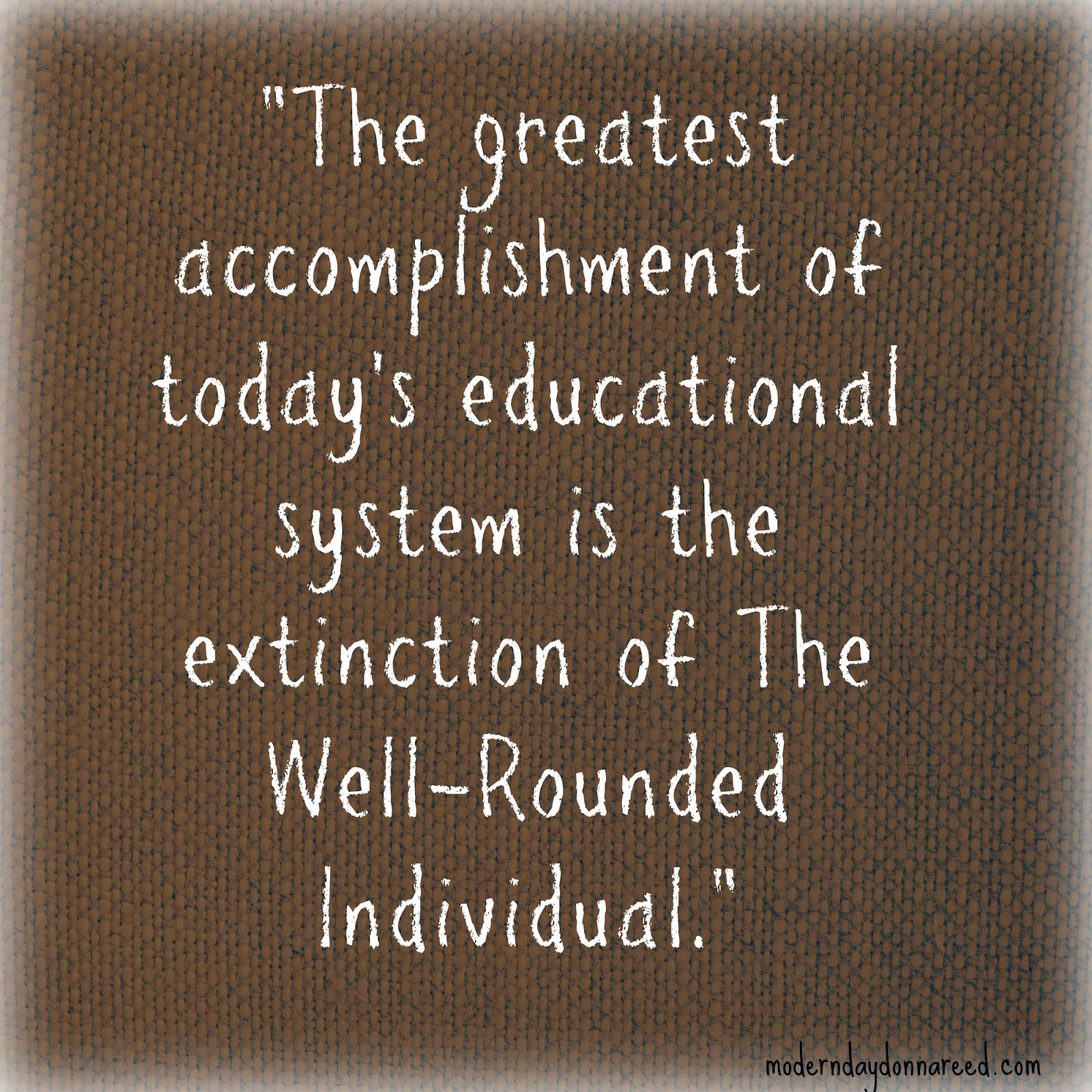 In Search Of: Well-Rounded Individuals | Confessions of a Stay-At-Home Mom