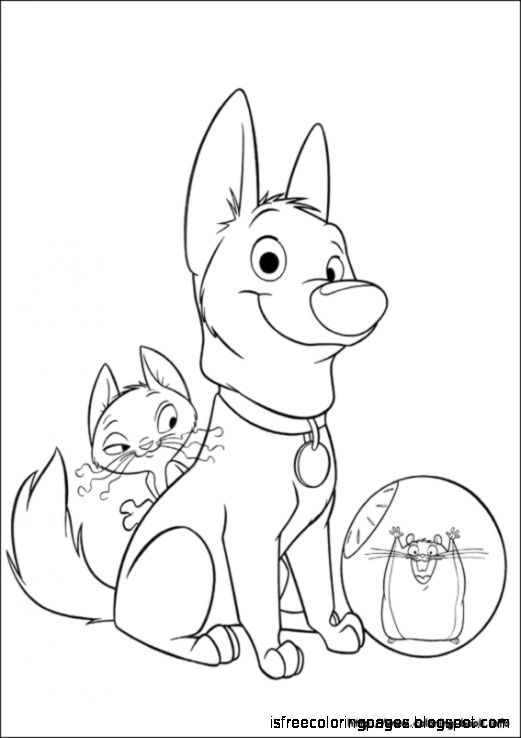 Bolt Coloring Pages