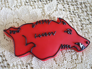 The Simple Cake: Razorback & Arkansas Cookies