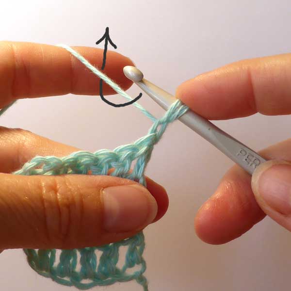 Start a New Row with a Fake Stitch · I - StoneGnome