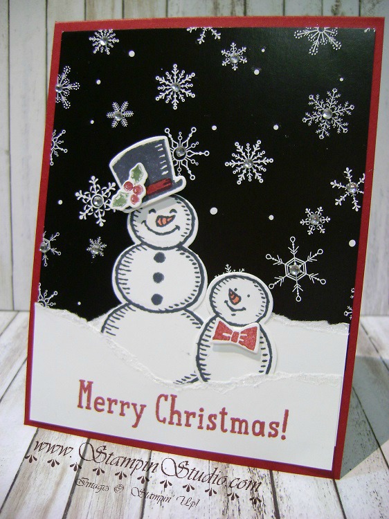 Snowman Snow - Stampin' Studio