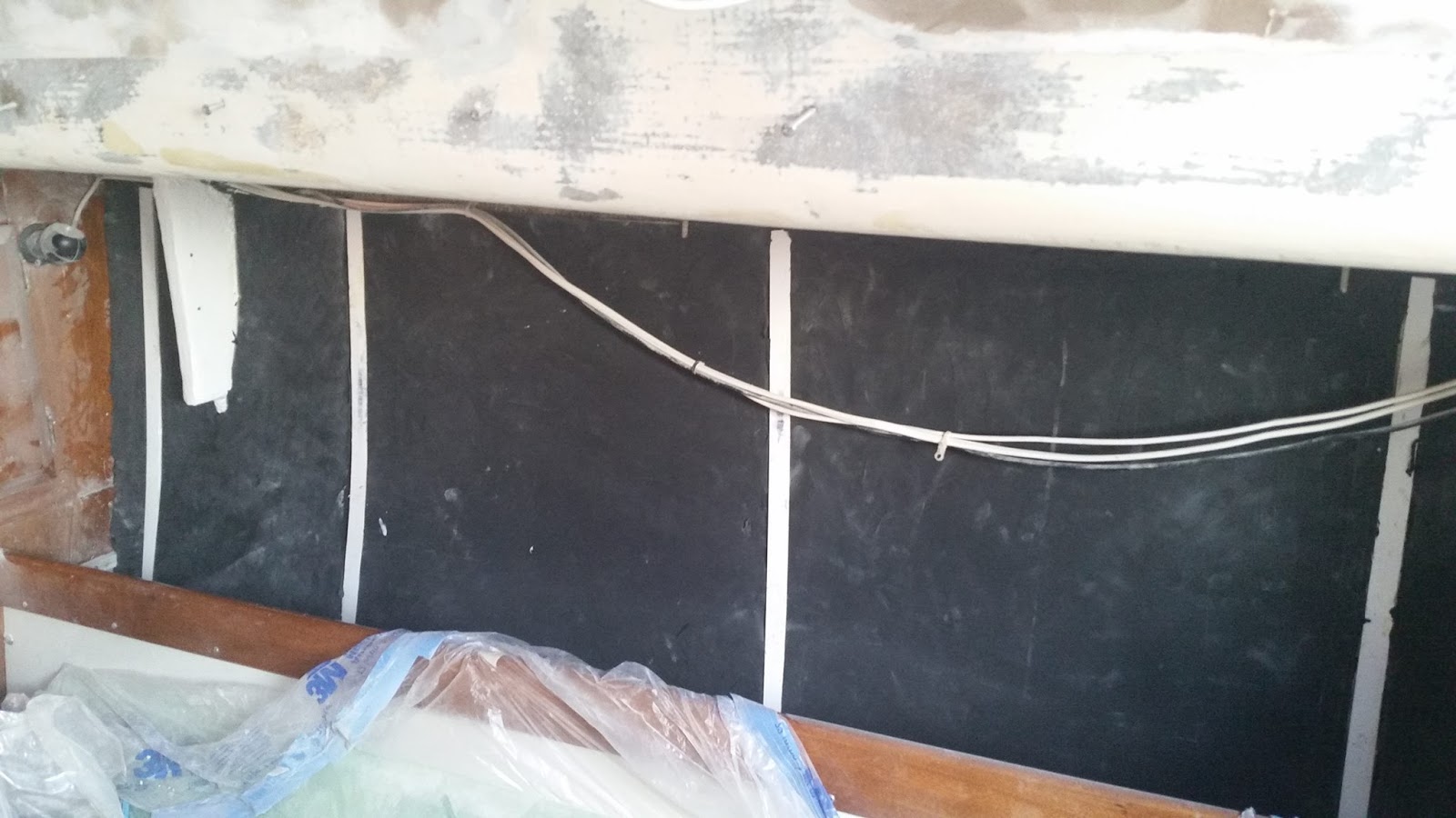 Sailing Whimsy: Interior sailboat cabin insulation