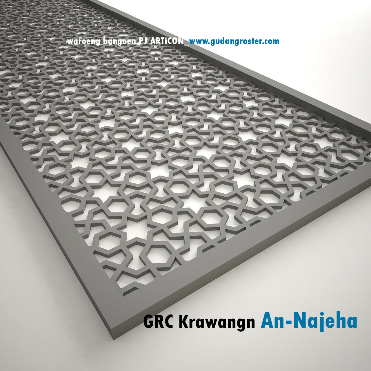 GRC ARTIKON: Alternatif Desain/Motif GRC Krawangan (Islamic Geometric ...