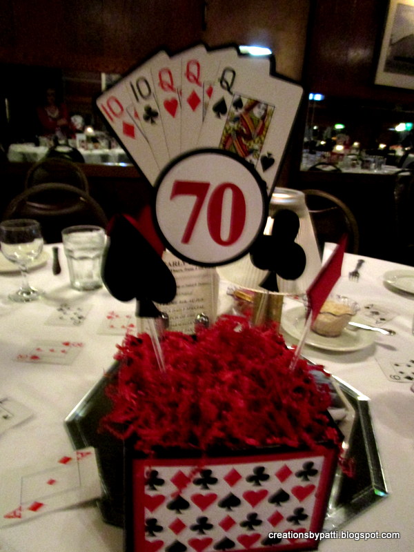 Creations by Patti: Poker Themed Birthday Party