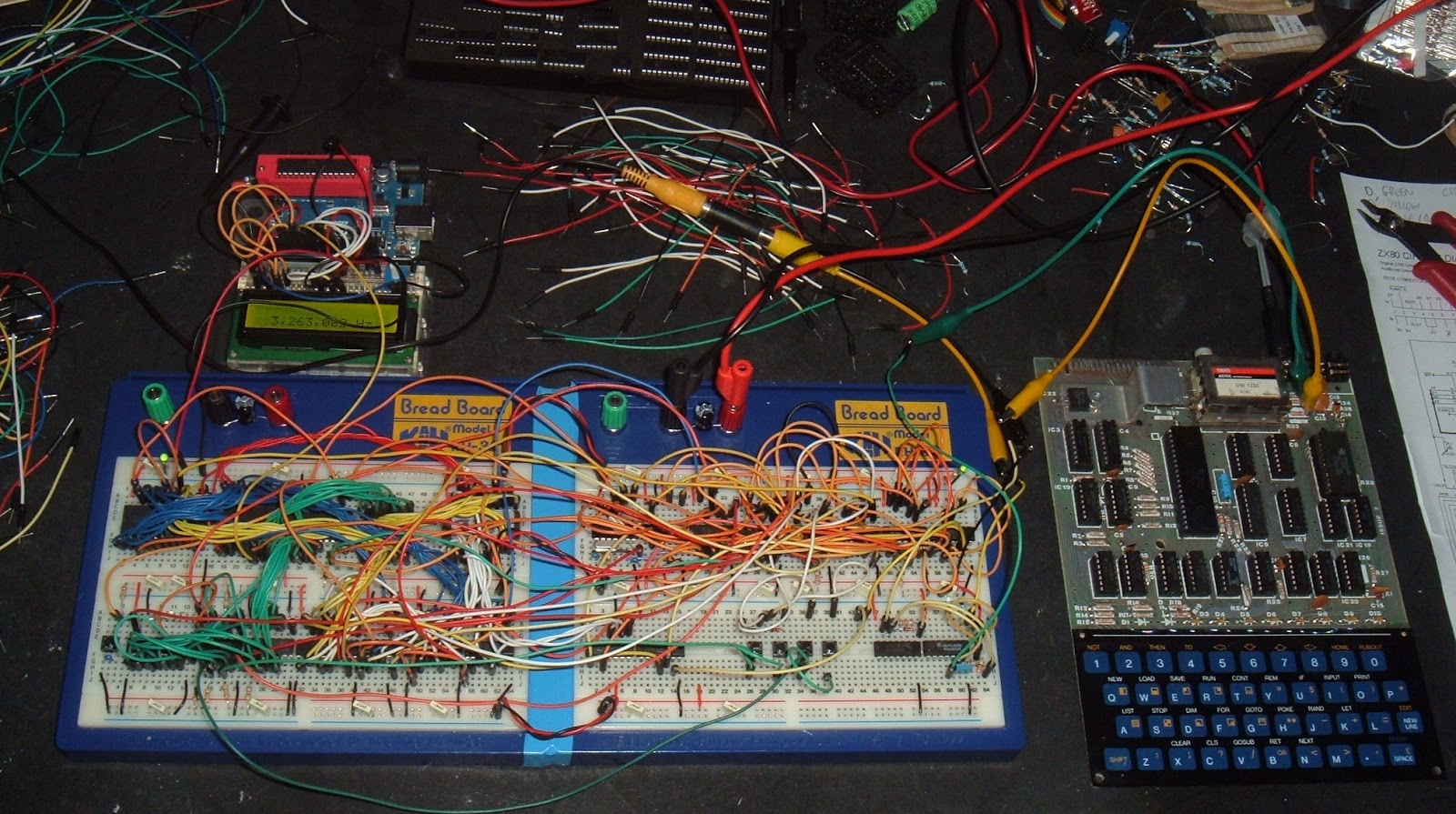 Tynemouth Software: ZX81 Clone Part 2 - ZX80 Clone
