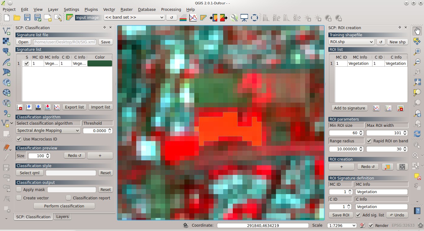 From Gis To Remote Sensing Supervised Classification Of Hyperspectral Data A Tutorial Using