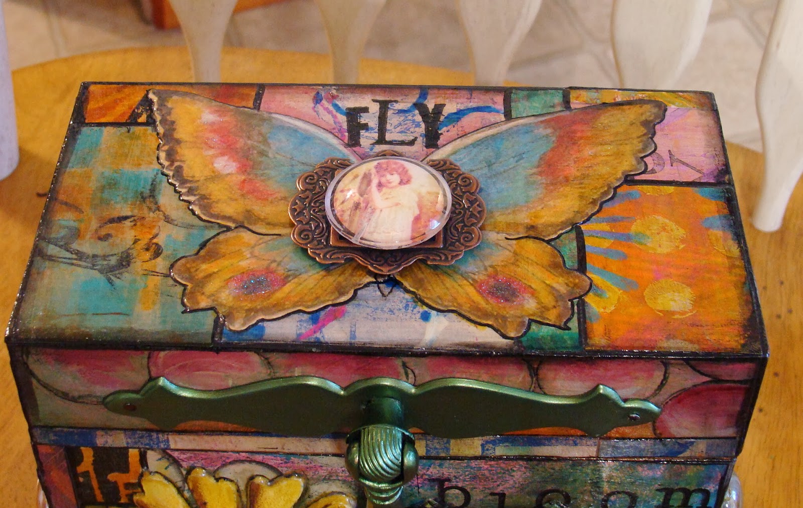 My Art Journal: A New Tutorial--An Altered Box