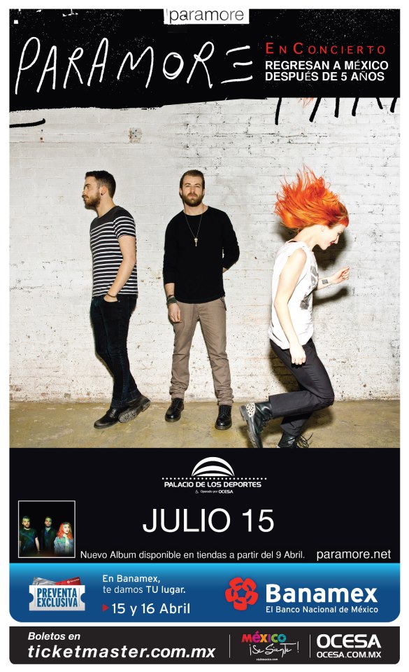 Paramore México | Fan Club Oficial | NOTICIAS
