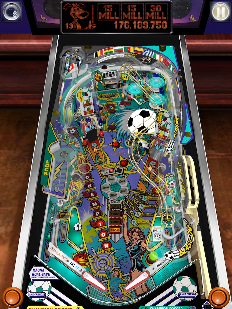 The Mac pinball history: World Champion Soccer by FarSight