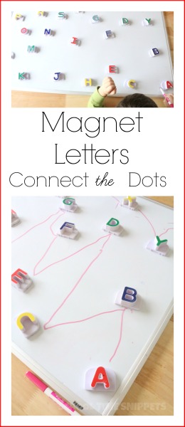 Magnet Alphabet Dot Worksheets