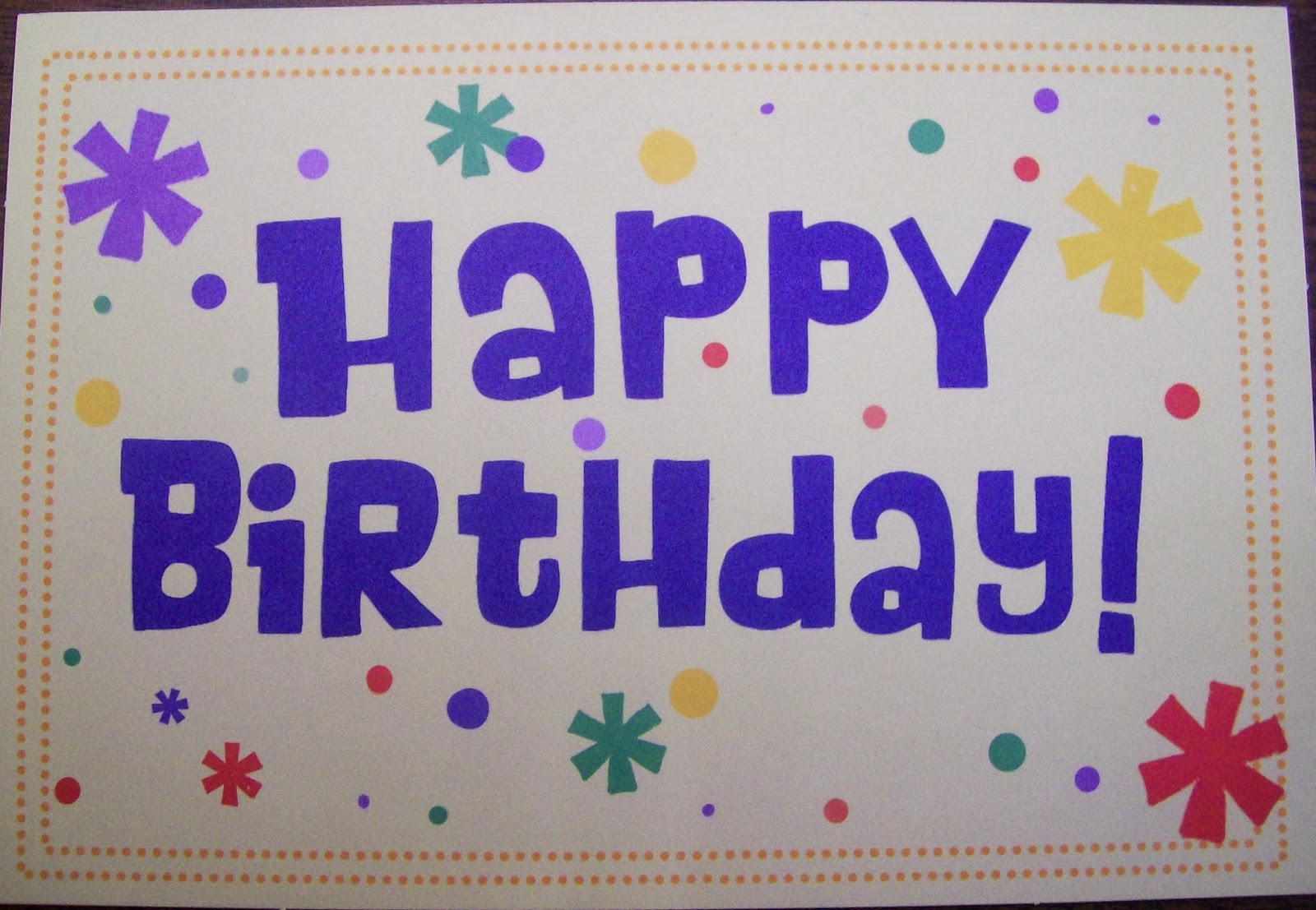 Math Teacher Birthday Card - Printable Cards