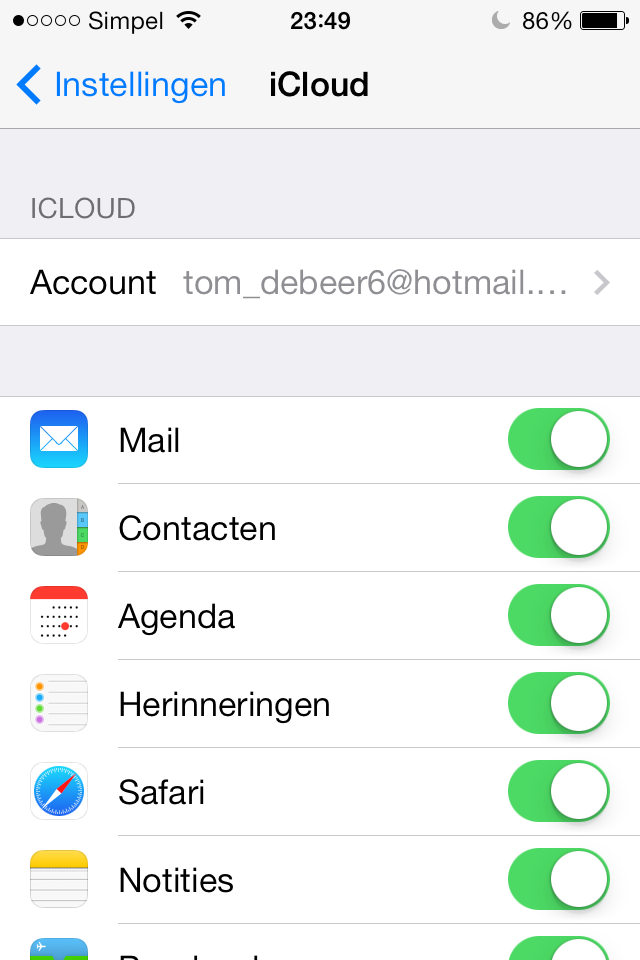 iOS 7 uitgelicht: iCloud met nieuwe mogelijkheden - Dutch-Tech Magazine