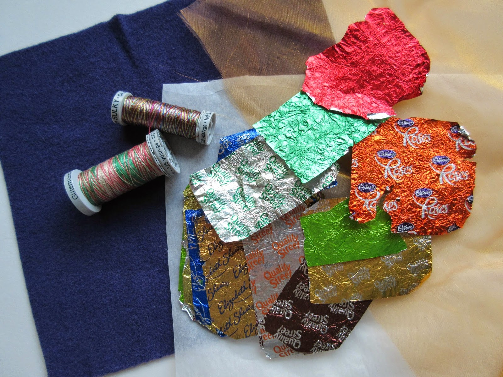 Fiddly Fingers: Tutorial - Sweet Wrapper Textiles