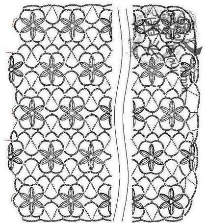 Ergahandmade: Crochet Scarf + Diagrams Step By Step