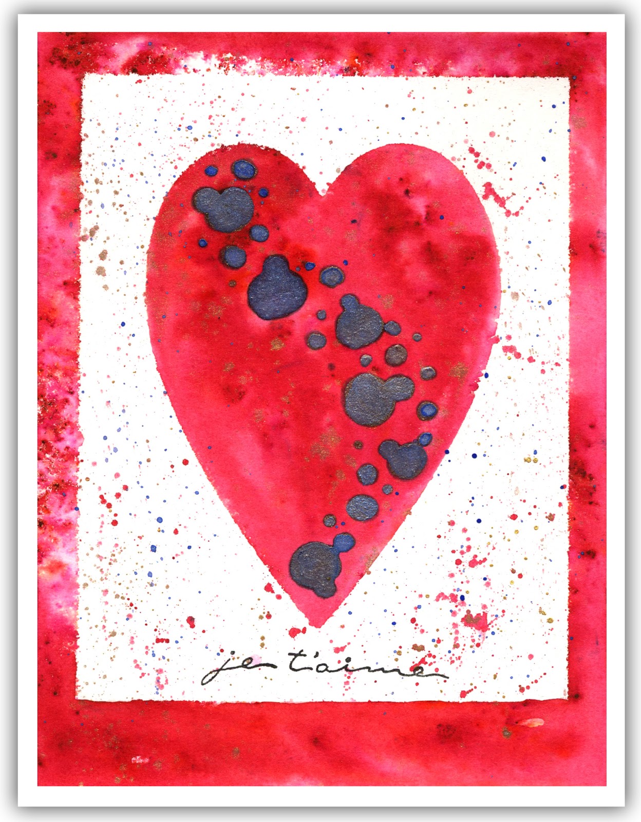 Magenta: Idées de carte de St-Valentin - Valentine cards ideas