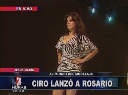Fotos Video: Rosario Ponce ahora modelo de pasarela ~ ElGonzi.com