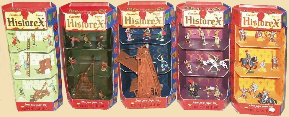 EXIN CASTILLOS ¡ EL JUGUETE QUE HACE HISTORIA ! ... para construir mil ...