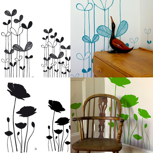 Uniqeu Wall Stickers Ideas for Your Home ~ HOME INSPIRATIONS
