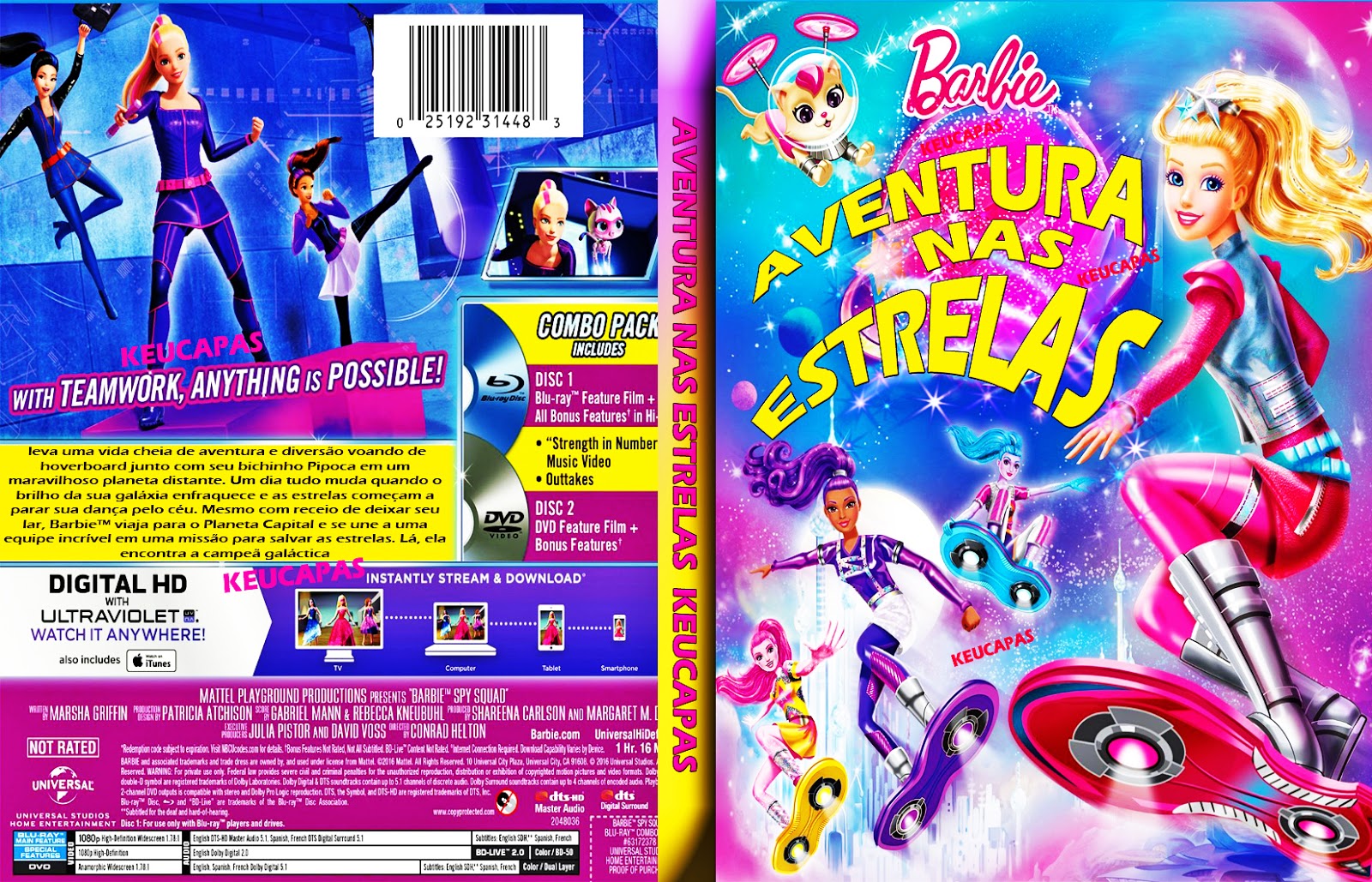 keu capas : BARBIE AVENTURA NAS ESTRELAS