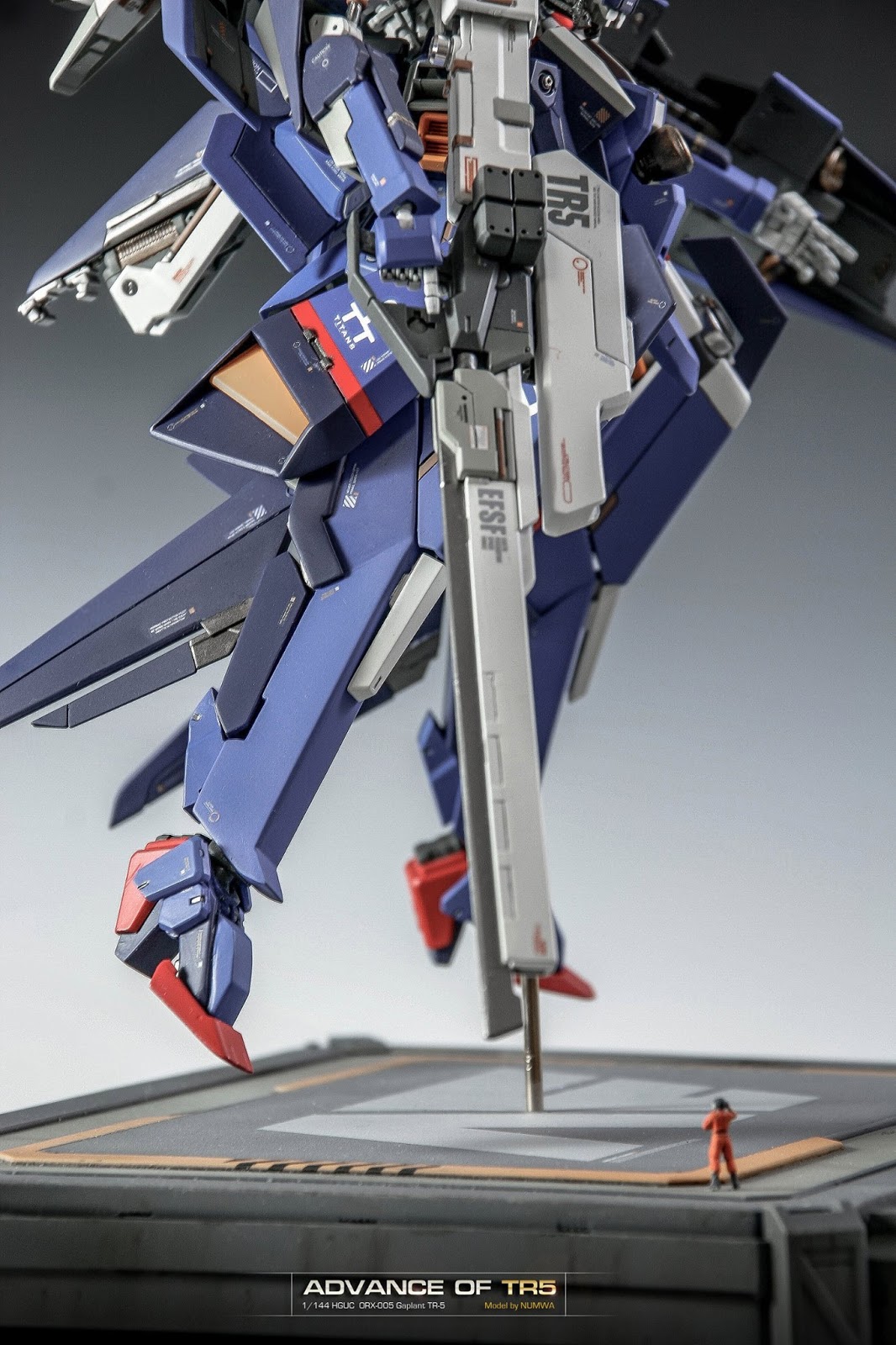 Custom Build: HGUC 1/144 ORX-005 Gaplant TR-5 [Advanced]