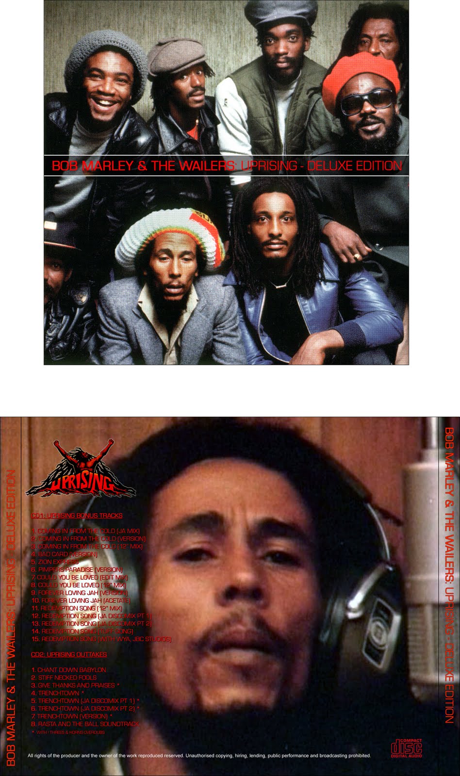 Artwork for 1 CD - Uprising, Deluxe Edition