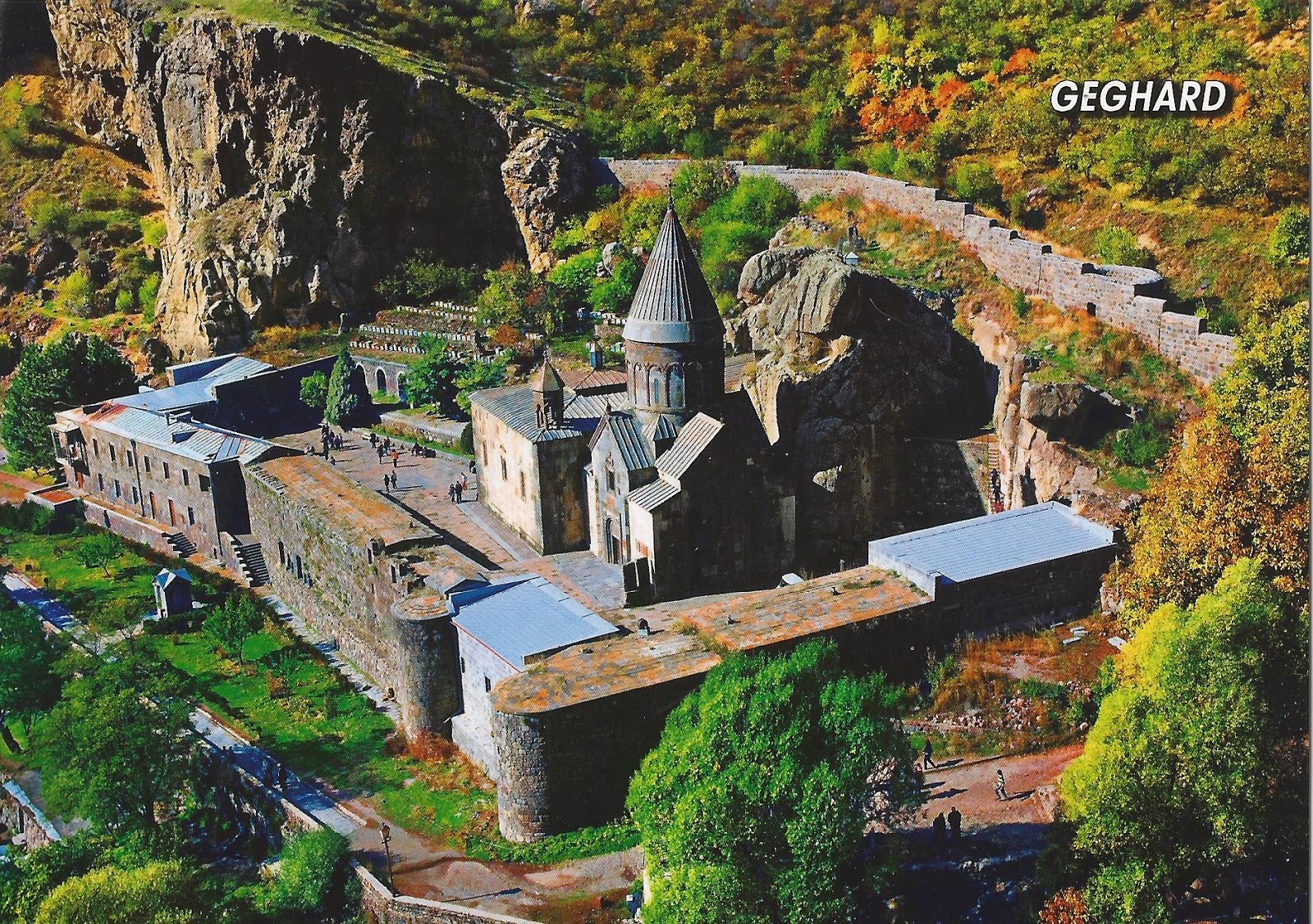 A Journey of Postcards: Geghard monastery | Armenia