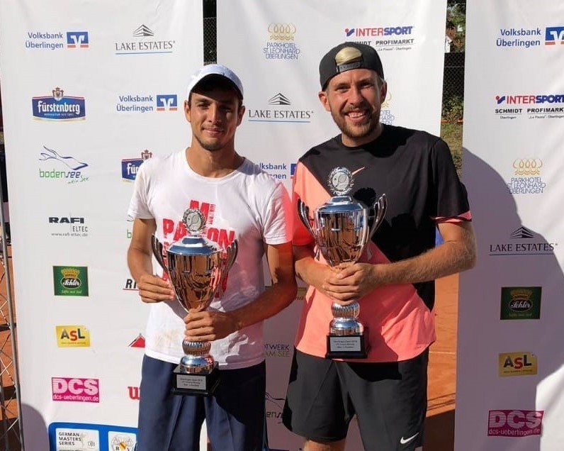 Tenis al Máximo: MERINO CAMPEÓN DE DOBLES EN TÚNEZ